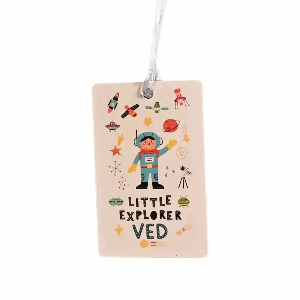 Buy Personalised Little Explorer Luggage Tag for Kids Online